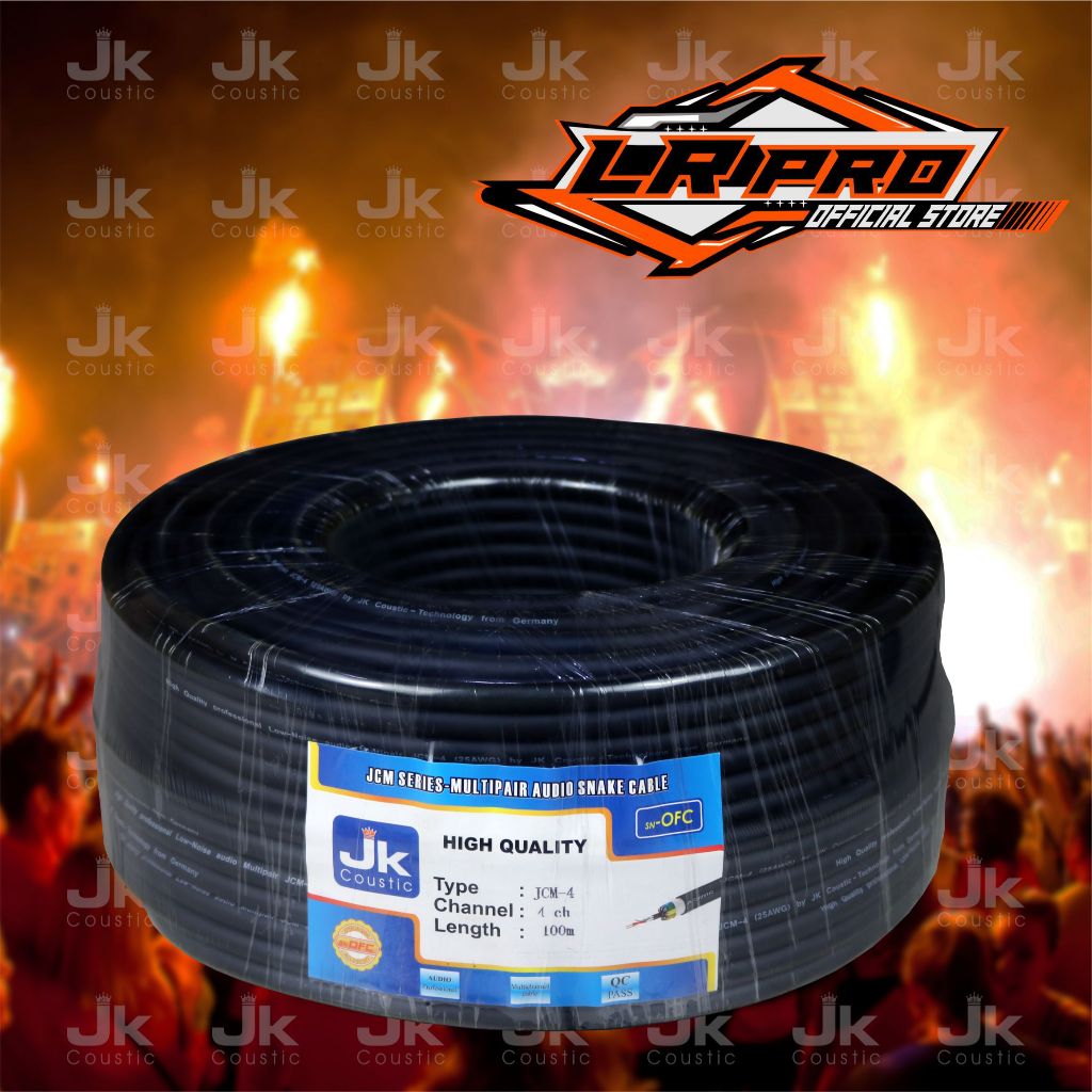 Cable Multi snack cable Jk coustic JCM 4 1 meter | Shopee Philippines
