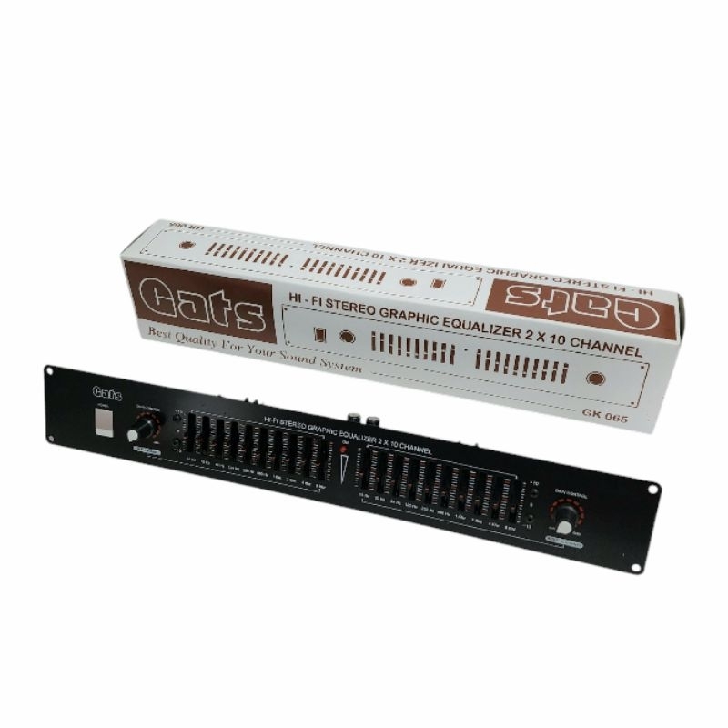 2x10 20 Channel Stereo Slide Equalizer Kit | Shopee Philippines