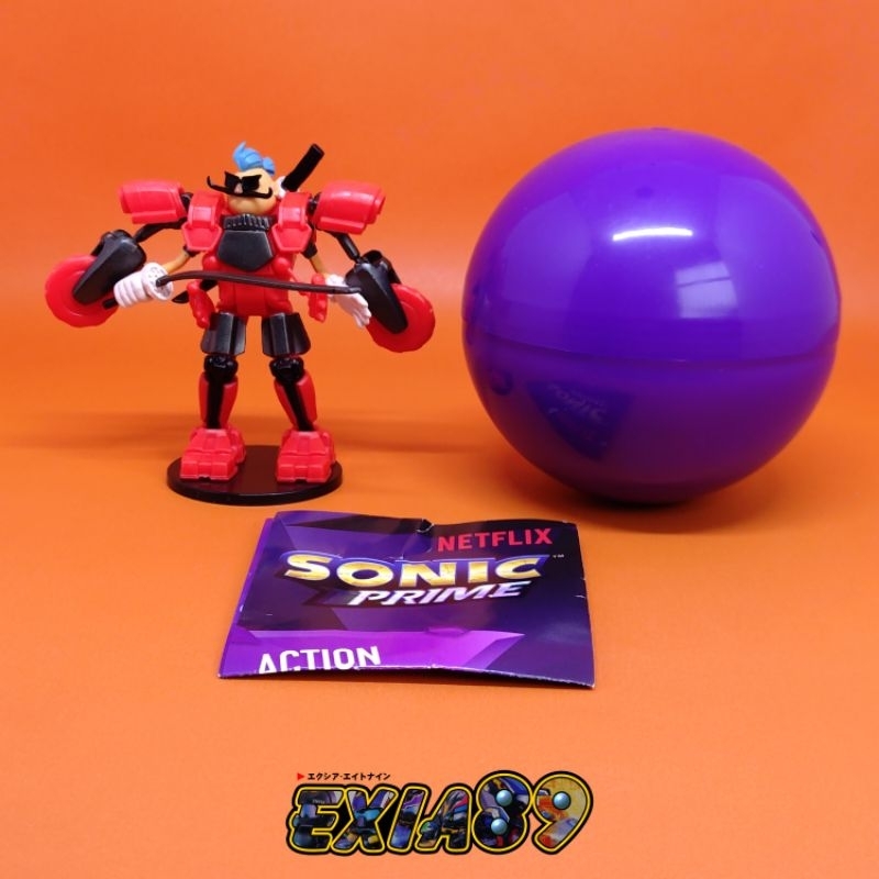 Sonic Prime Action Figures 1 Pack - Doctor Deep's Mech Suit (Rare ...