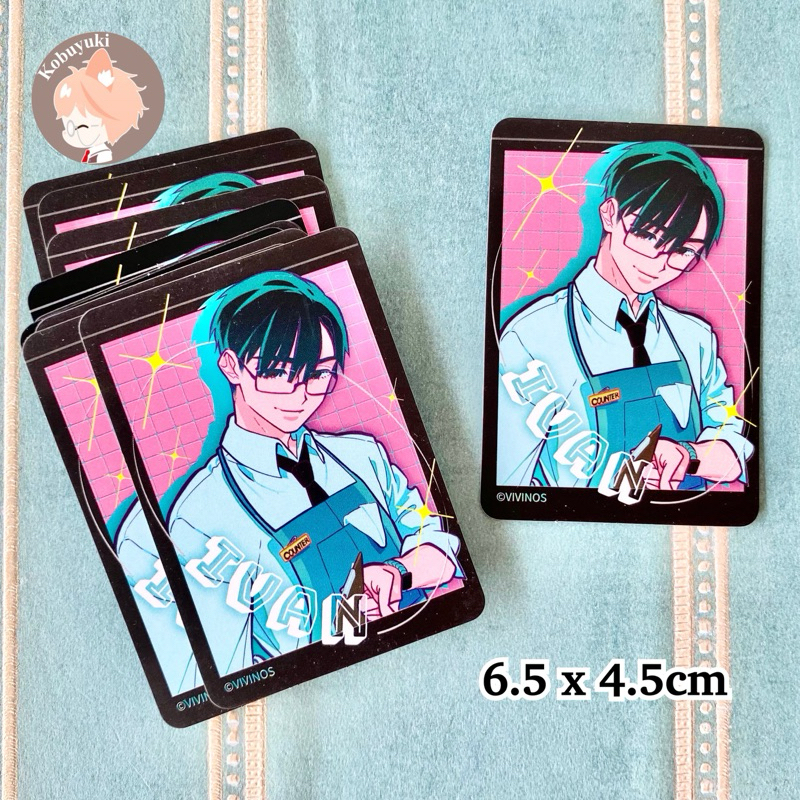 Official Limited time cafe Shanghai collab polaroid mini card alien ...