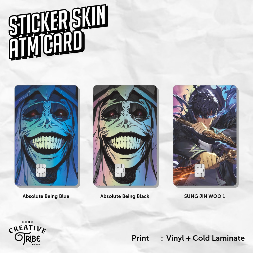 Absolute Being - HOLOGRAM Skin Card Sticker - Vinyl ATM Etoll Solo ...