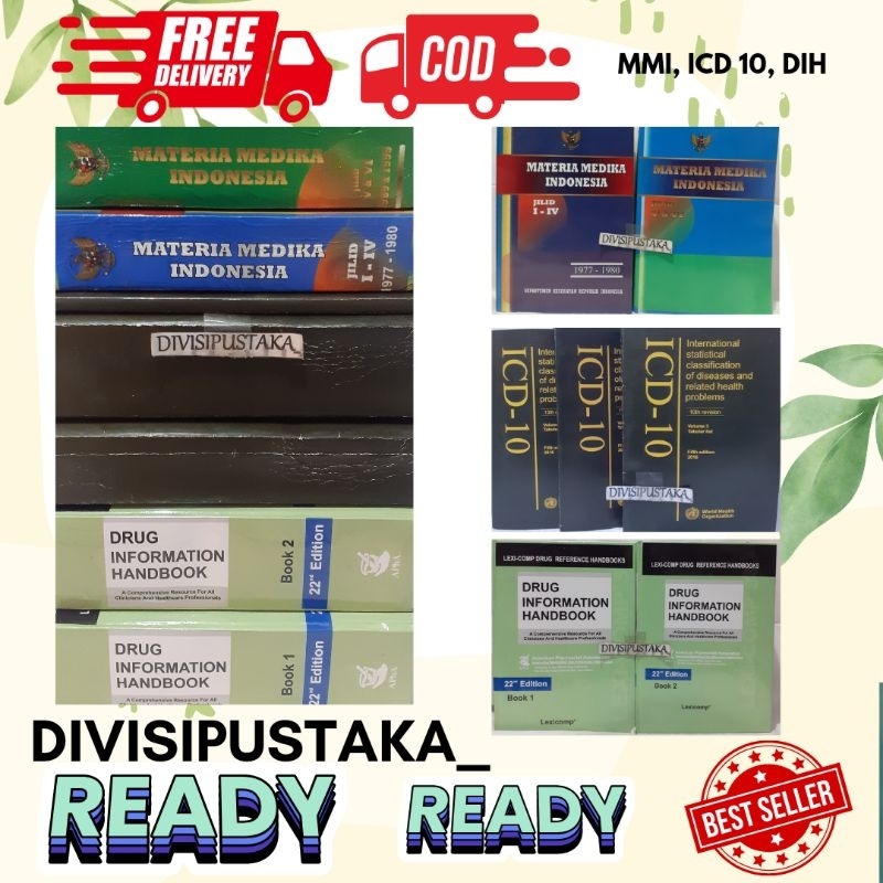 MMI PHARMACY BOOK, ICD 10, FREE TO CHOOSE | Shopee Philippines