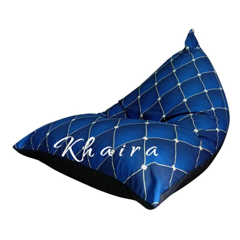 KATUN Beanbag | Triangle Bean Bag size L 80x120cm Cotton>