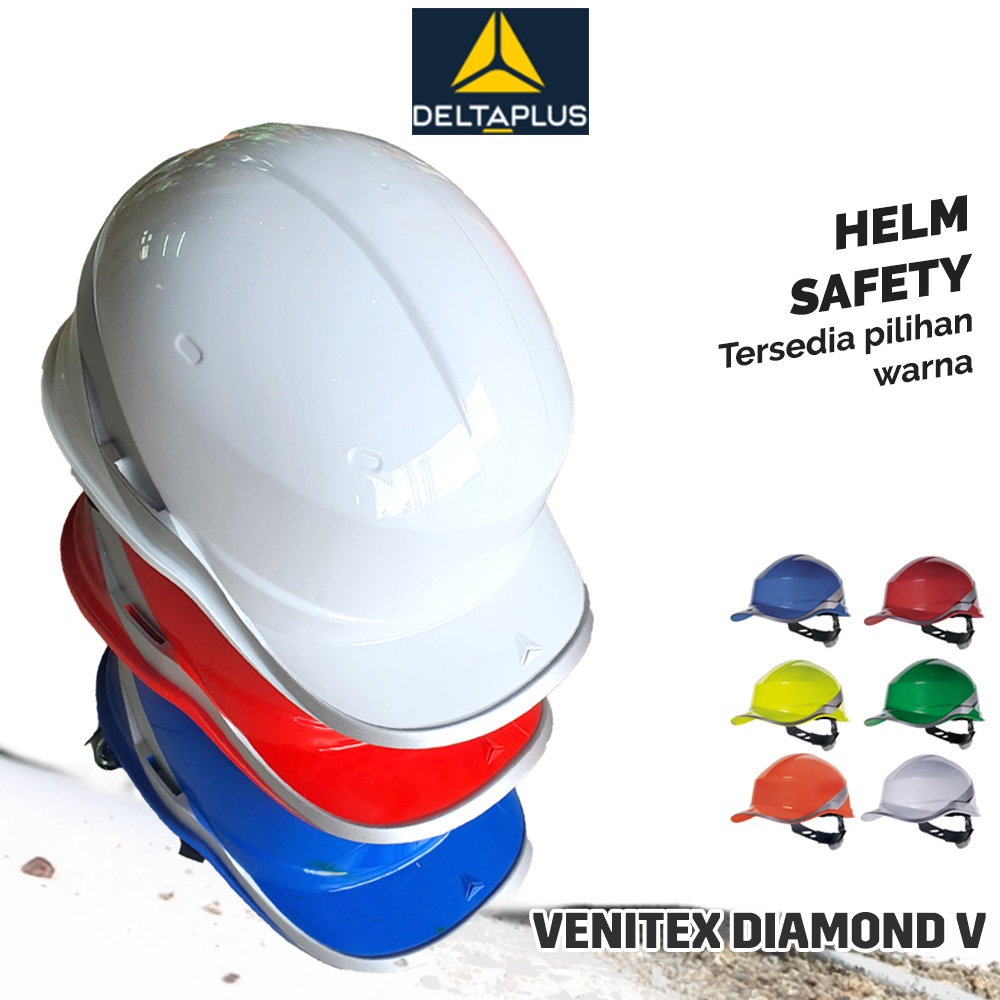 Delta Plus Project Helmet Venitex Diamond V Safety Helmet DeltaPlus ...