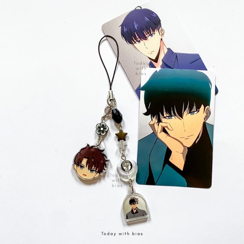 GANTUNGAN HP Solo Leveling - Phone strap Keychain | Anime Webtoon sung ...