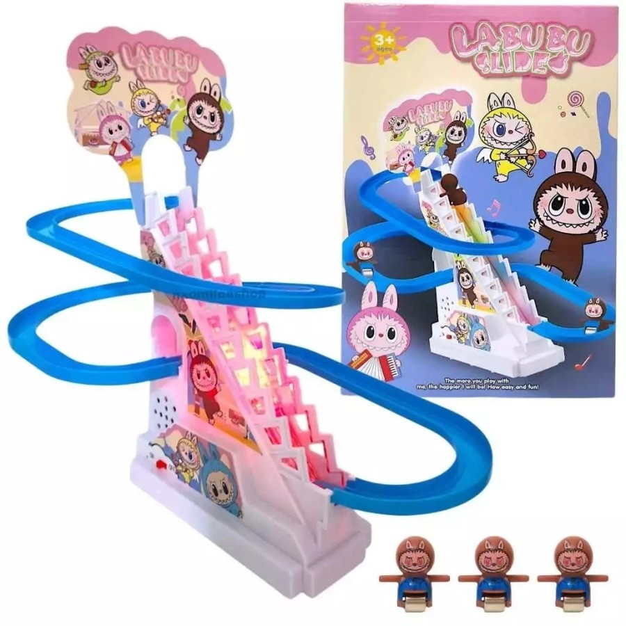 Labubu Stair Slide Children's Toy - labubu Slide - Track Racing labubu ...