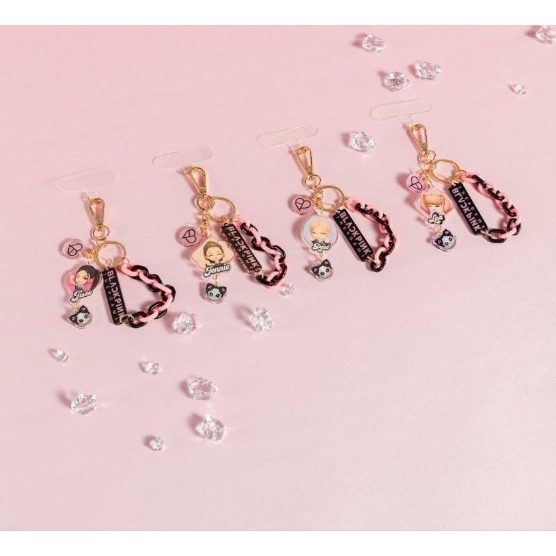 Blackpink Phone Chain Ganci Bag Charm Original Miniso | Shopee Philippines
