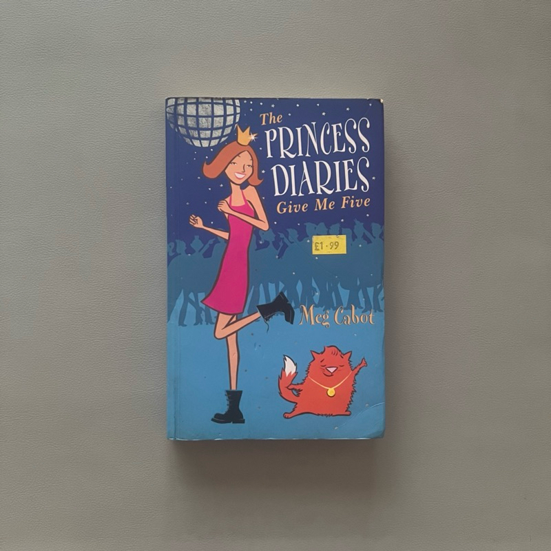 The Princess Diaries: Give Me Five by Meg Cabot (Preloved) | Shopee ...