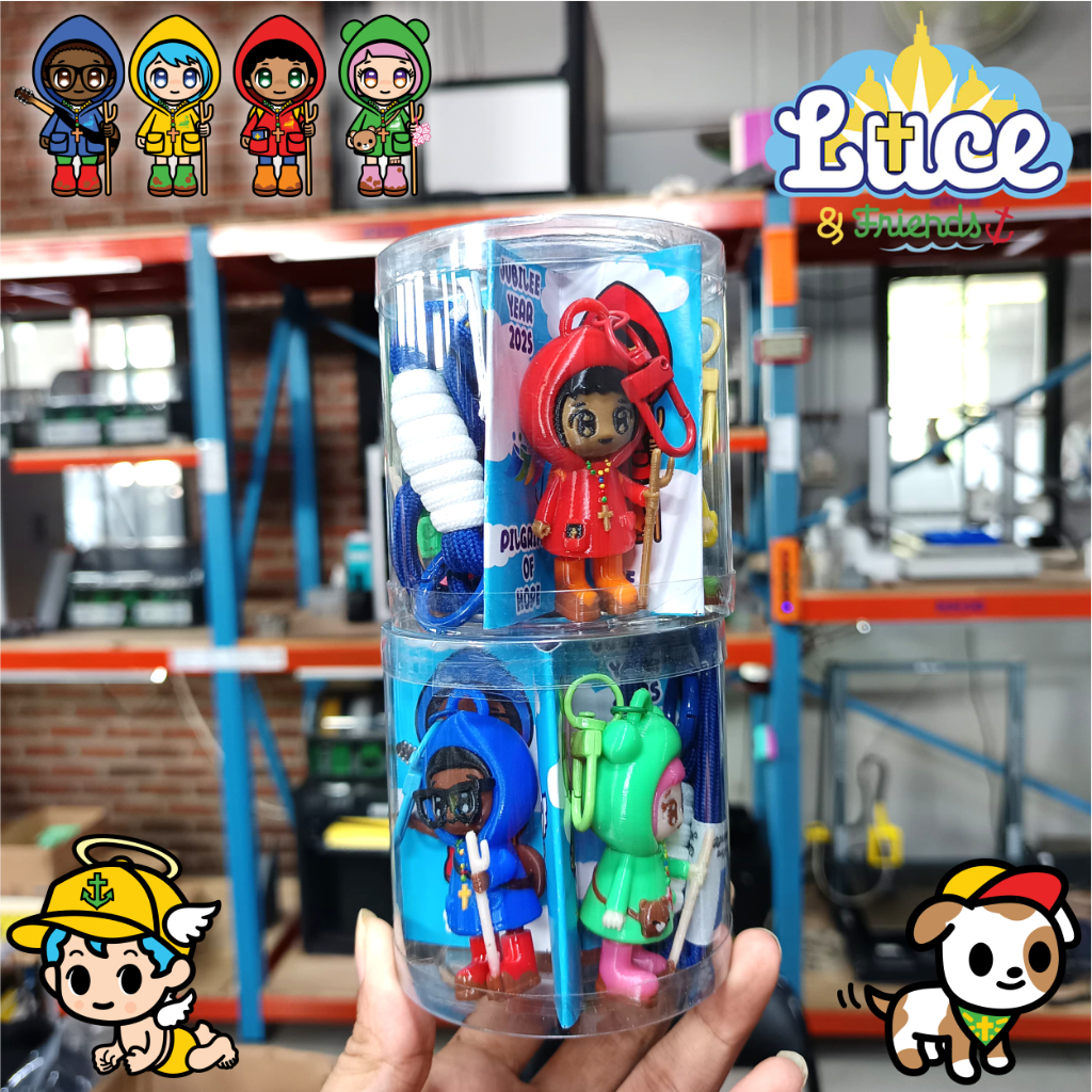 GANTUNGAN Luce And Friend Keychain 1 SET | Ganci Luce And Friend ...