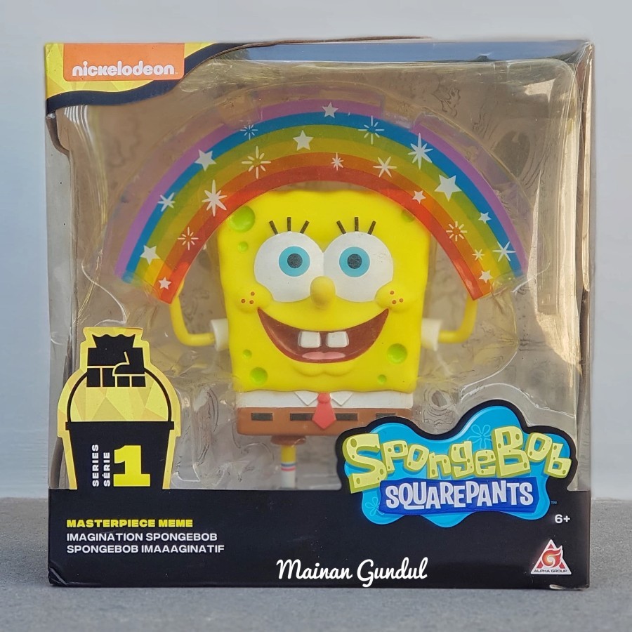 Spongebob Squarepants Masterpiece memes Imagination Figure | Shopee ...