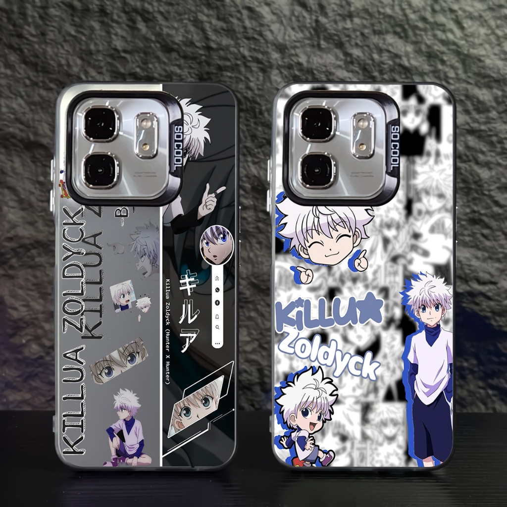 Infinix SMART 9 HOT 50I Hologram Case Casing imd black motif KILLUA PN ...