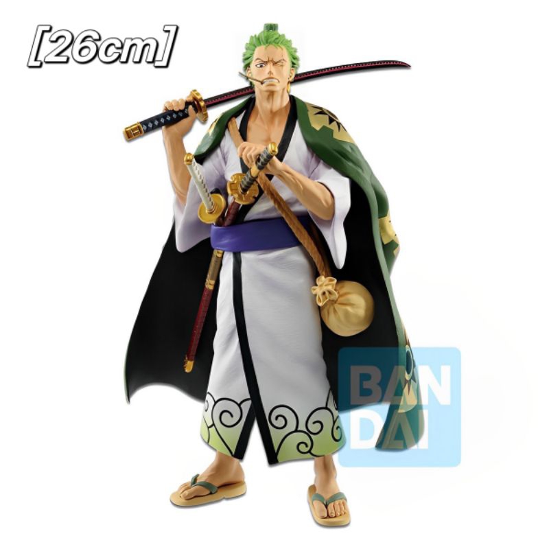Masterlise One Piece Roronoa Zoro Arc Wano Action Figure | Shopee ...