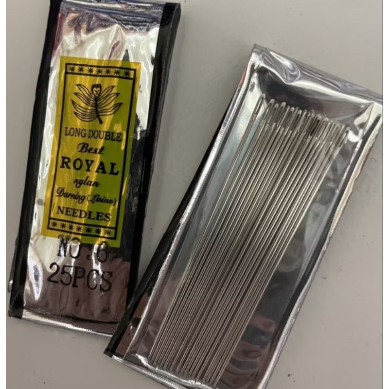 Good original royal hand needles (pack) | Shopee Philippines