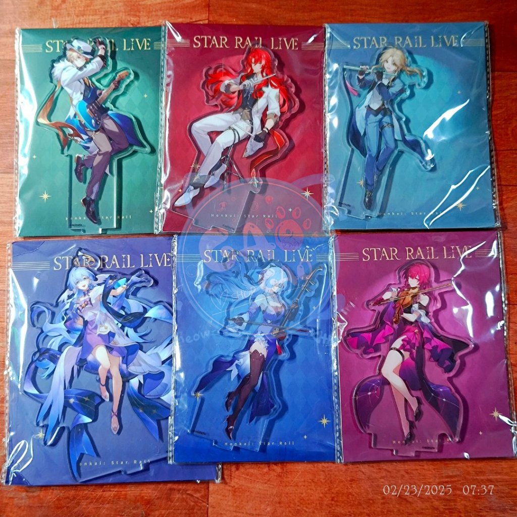 HONKAI STAR RAIL HSR [MIHOYO] LIVE Concert 2024 Standee | Shopee ...