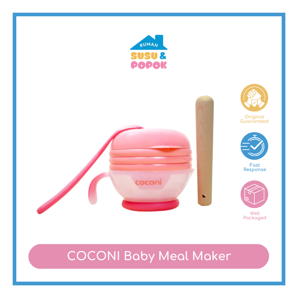 COCONI Baby Food / Meal Maker Bowl Set | MPASI Baby Food Making Tool ...