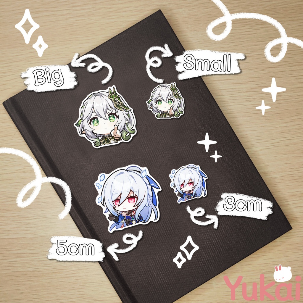 Zani Wuthering Waves Premium Sticker - Waterproof Anime Sticker Pack ...