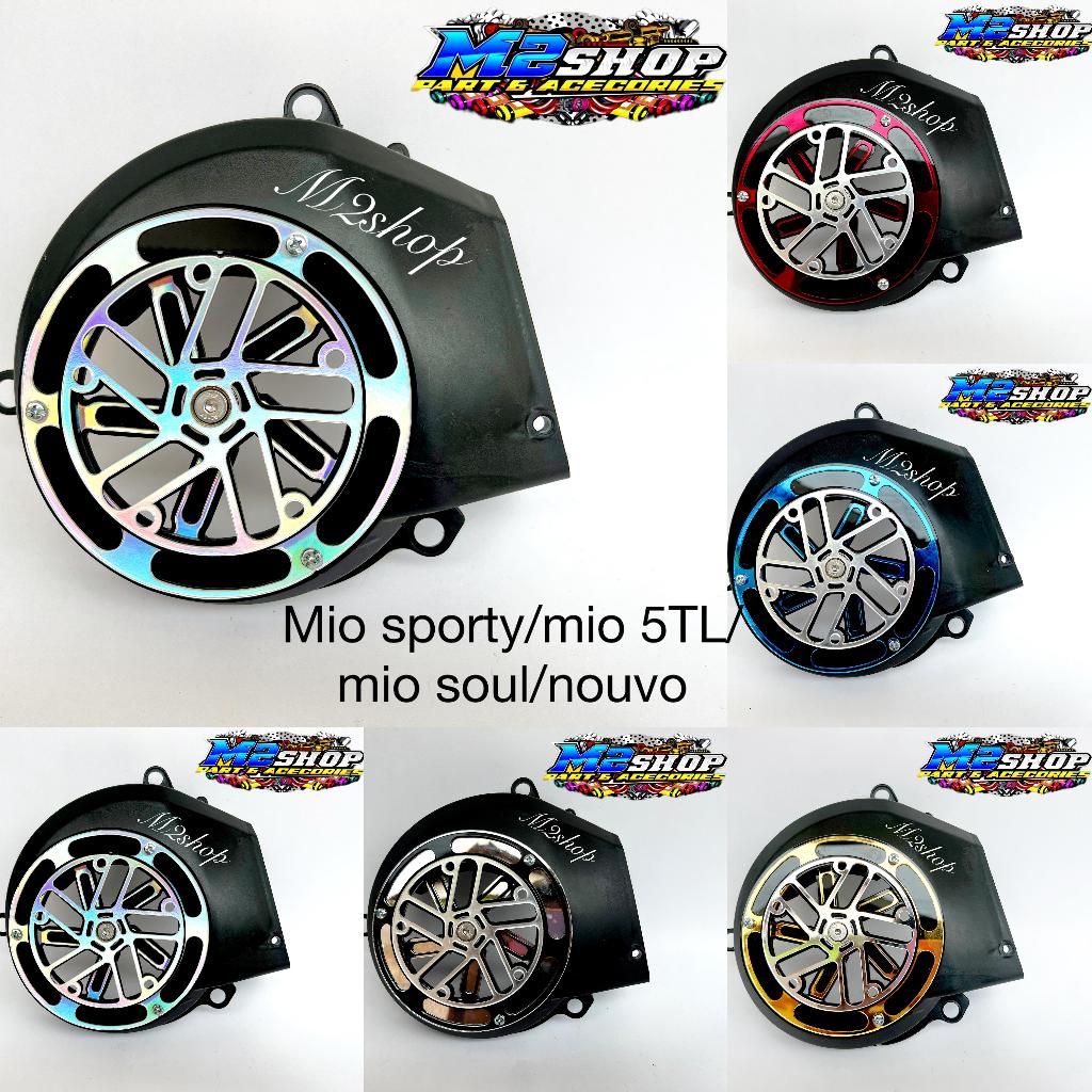 MESIN Close the engine fan cover set spinner cakra acrylic PNP Yamaha ...