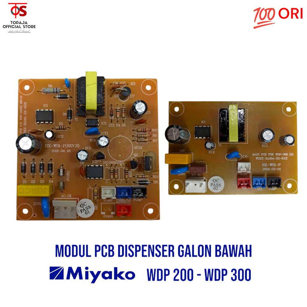 Miyako Gallon Dispenser PCB Module Bottom WDP 200 - WDP 300 Original ...