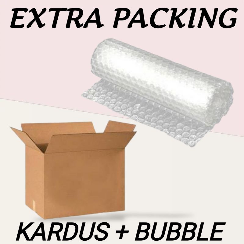 Additional Pcking Extra Bubble+Cardboard | Shopee Philippines