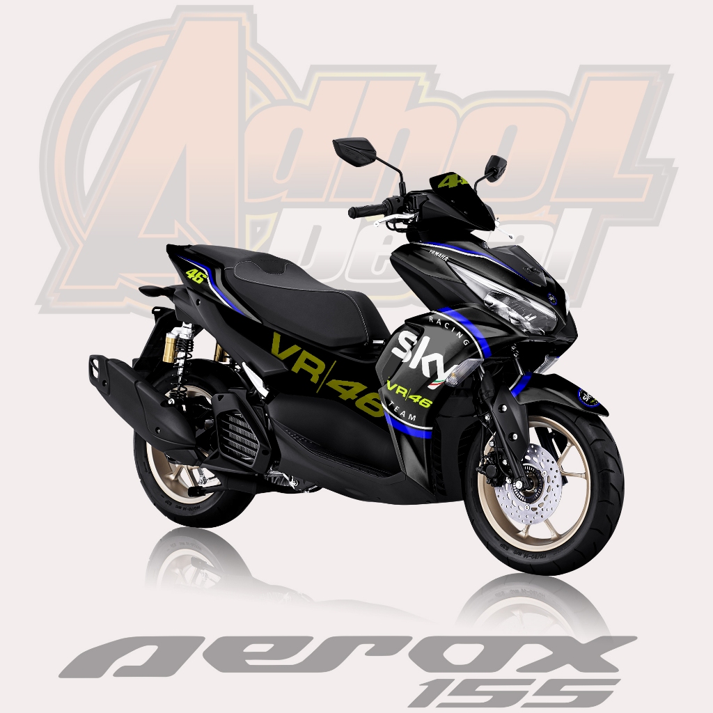 Yamaha Aerox New Variation Decal Sticker | Aerox New 155 Full Body ...