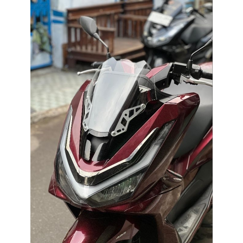 Visor Windshield Honda Pcx 160 2025 Roadsync Model Thailand | Shopee ...