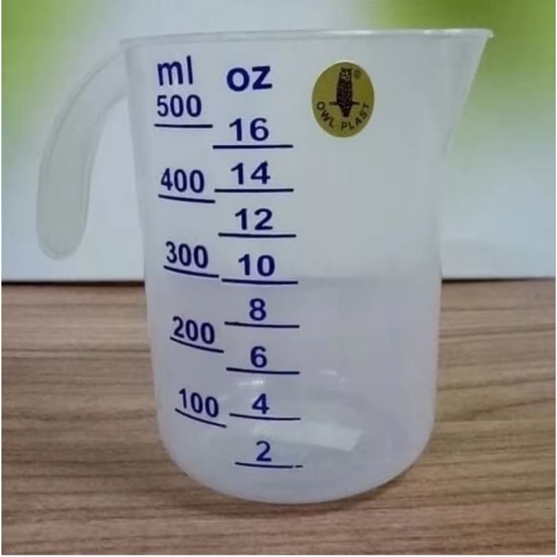 500 ml Measuring Cup / Plastic Measuring Cup - Measuring Tool for Measuring Cakes, Drinks, etc ...