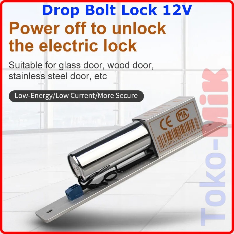 ELECTRIC DROP BOLT LOCK ELECTRIC DOOR LOCK RFID DOOR ACCESS CONTROL ...