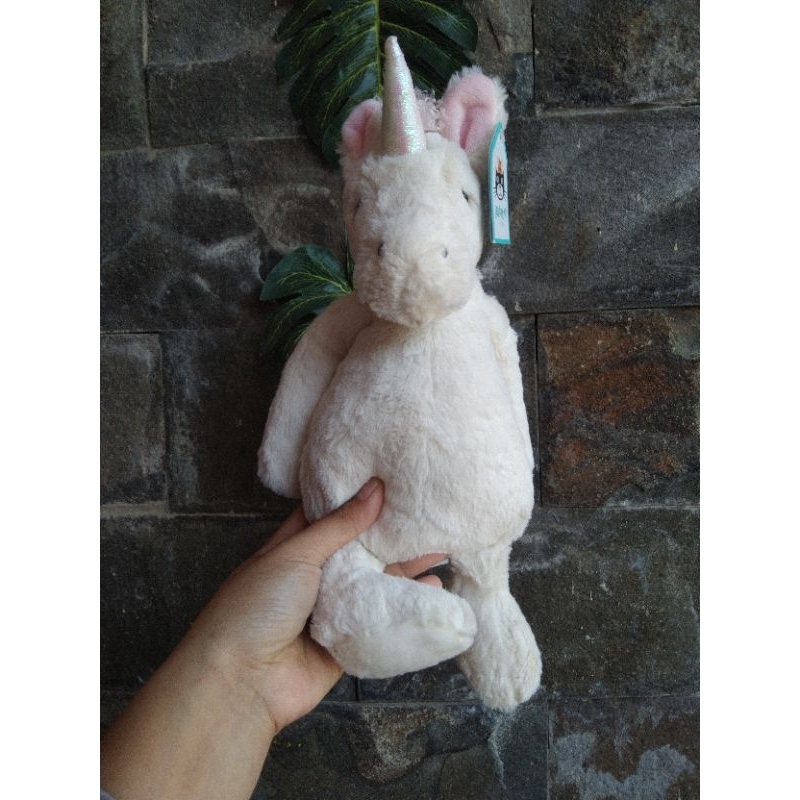 Bashful unicorn medium size by jellycat (nwt) | Shopee Philippines