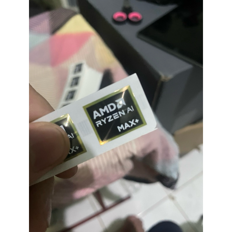 Original AMD Ryzen AI Max+ gen9 logo Sticker | Shopee Philippines