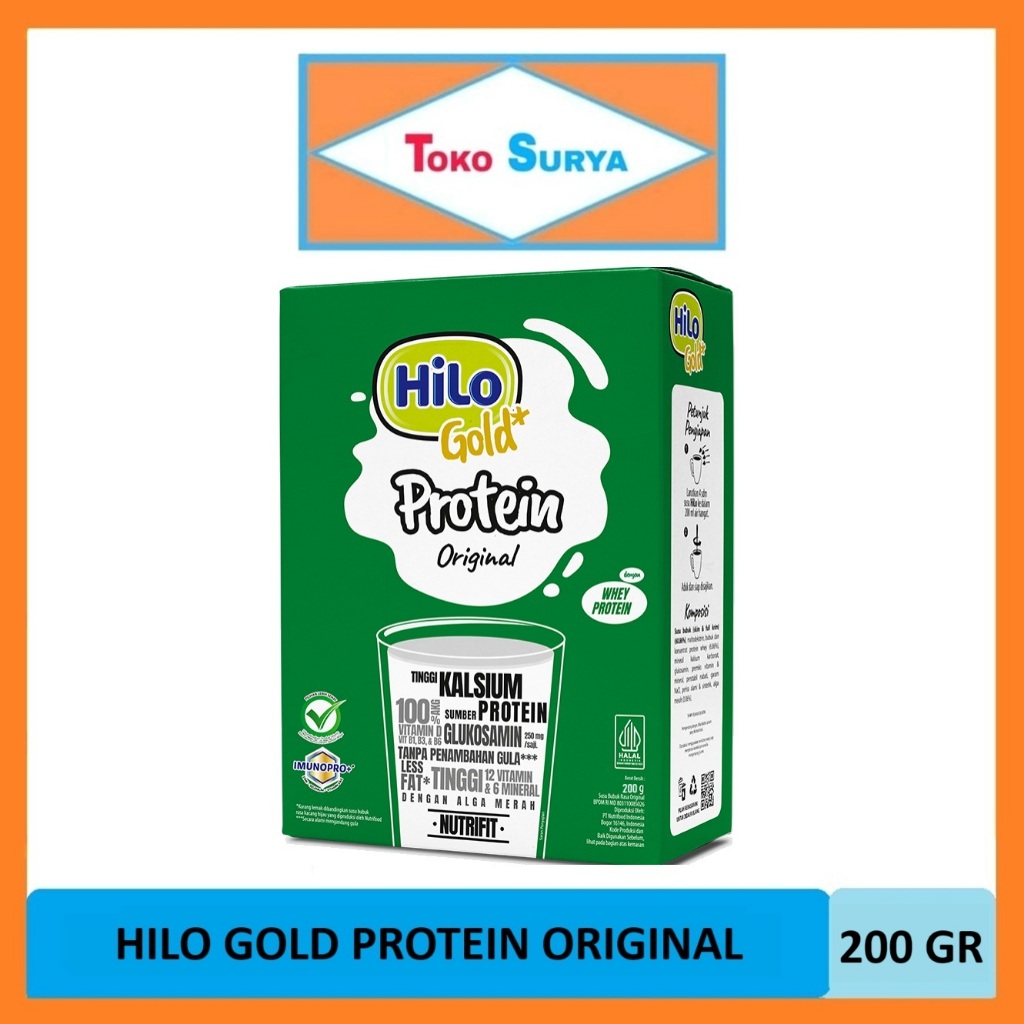 Hilo Gold Protein Original / Plain High Calcium & Low Fat Powdered Milk ...