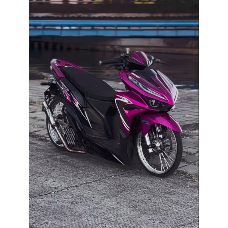 STRIPING TRANSPARENT STICKER VARIO 125 NEW 2023 GEN 2 VARIO V2 CUSTOM ...