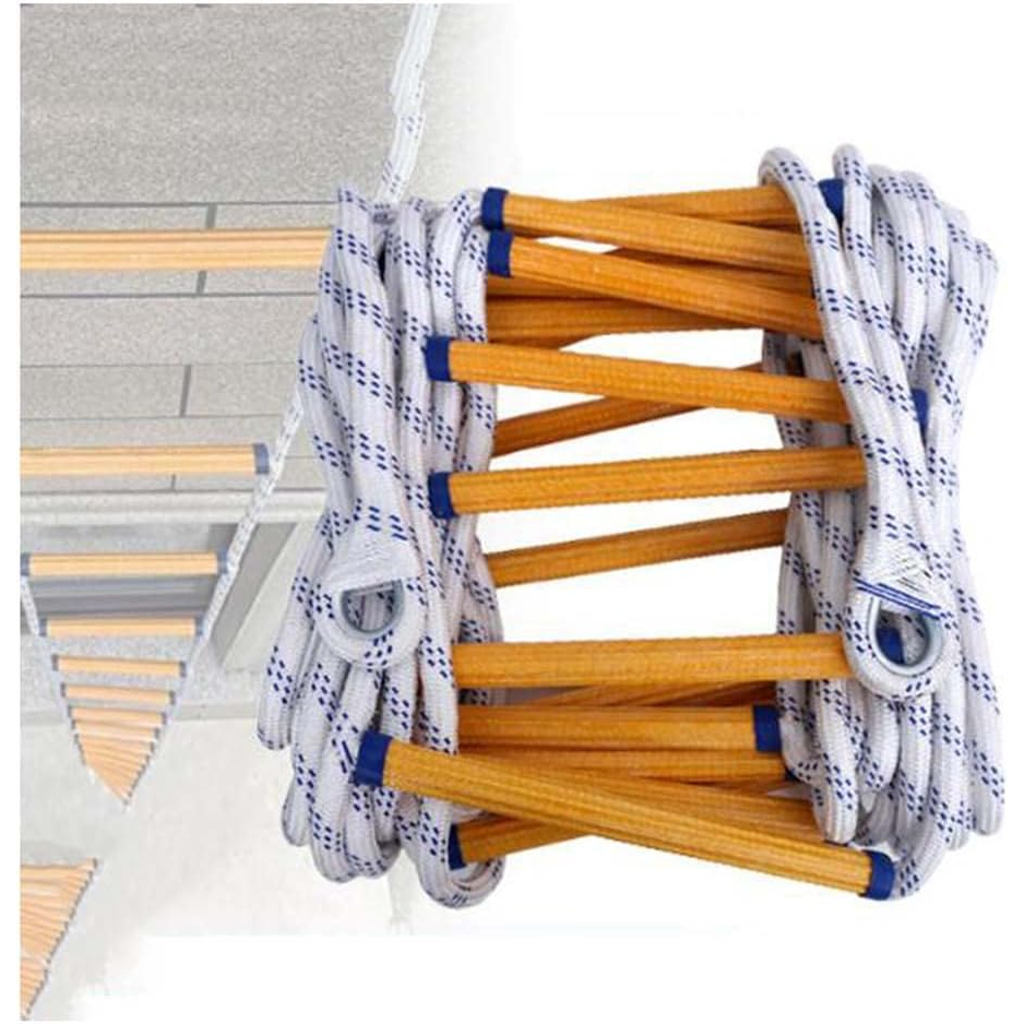 Hanging Emergency Rope Ladder Monkey Ladder Ship Rope Ladder 5 meters ...