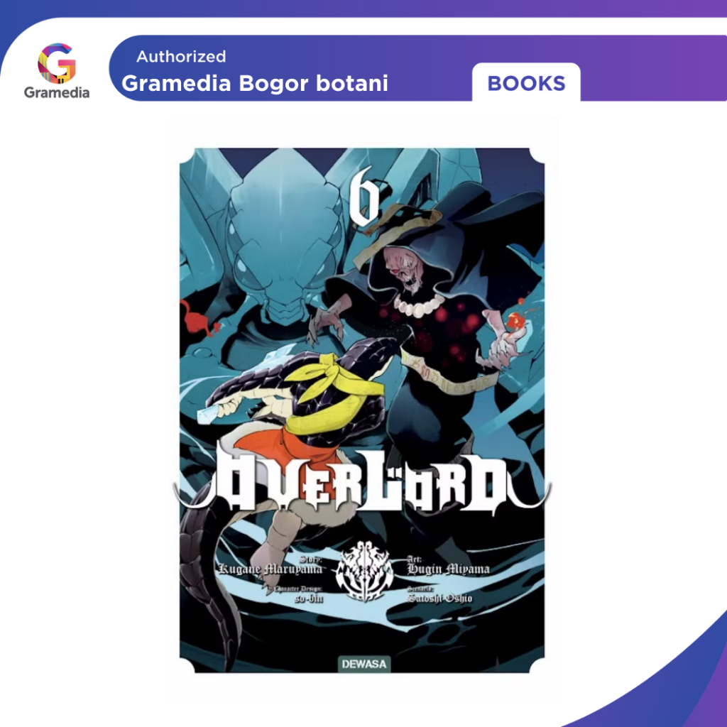 Gramedia Bogor - Overlord Comic Vol. 6 | Shopee Philippines