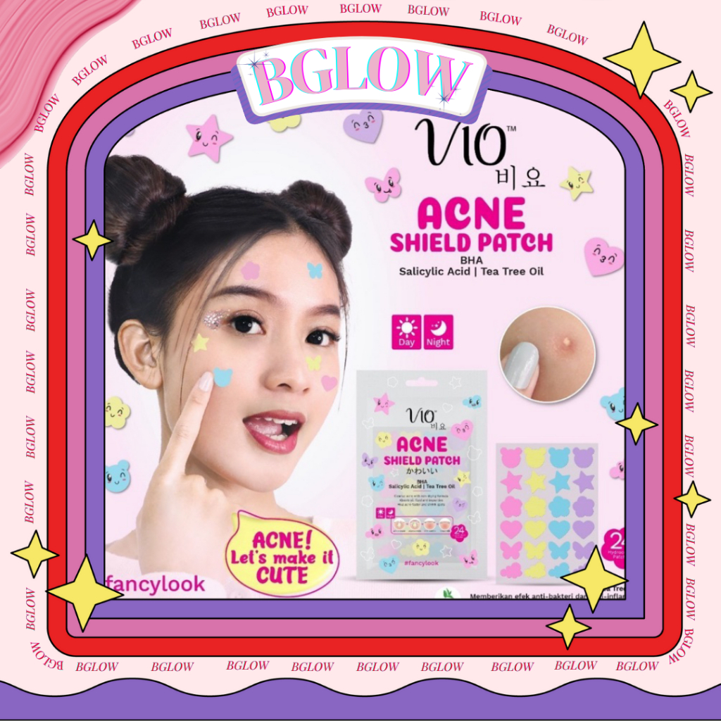 VIO ACNE PATCH Character STARS/FANCY LOOK cute Character star cloud ...