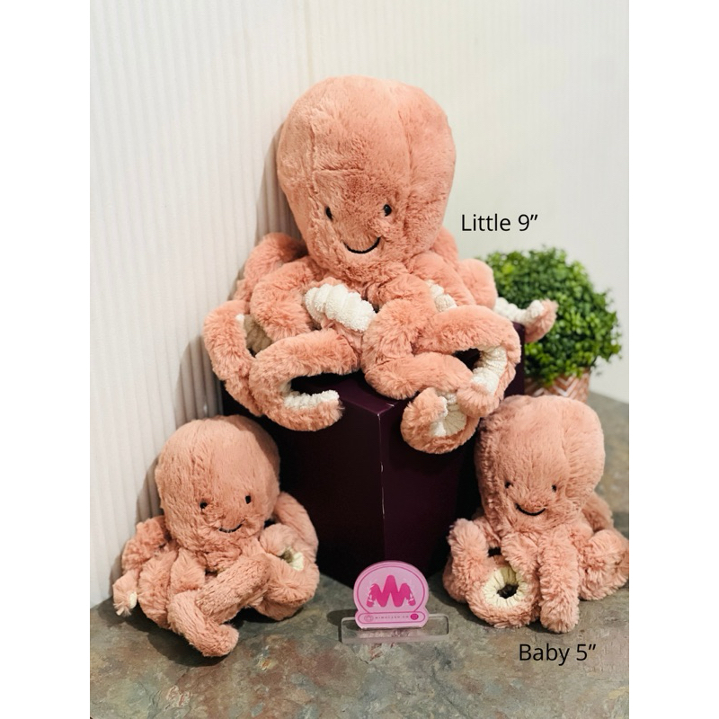 Octopus Jellycat Odell Octopus Doll | Shopee Philippines