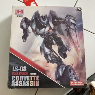 Transformers Sideswipe ROTF LS-08 LS08 Corvette Assassin Original BMB ...