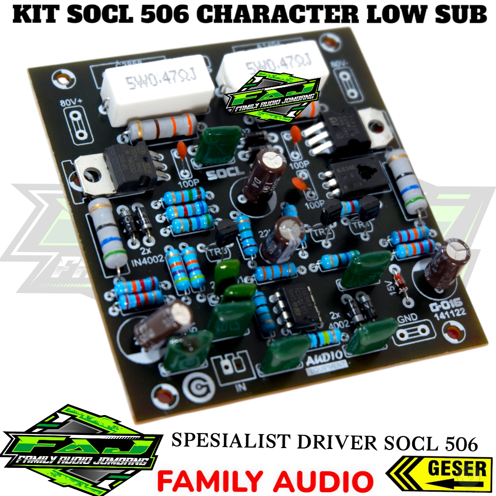 SOCL 506 LOWSUB DRIVER KIT | Shopee Philippines