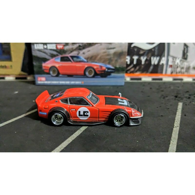 Diecast Mini GT Kaido House Nissan Fairlady Z Kaido GT Orange Bang ...