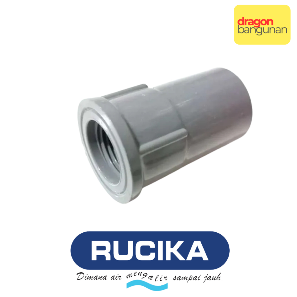 Rucika Sok Drat Deep (SDD) 1x1/2 Aw - SDD Rucika 1x1/2" Faucet Socket ...