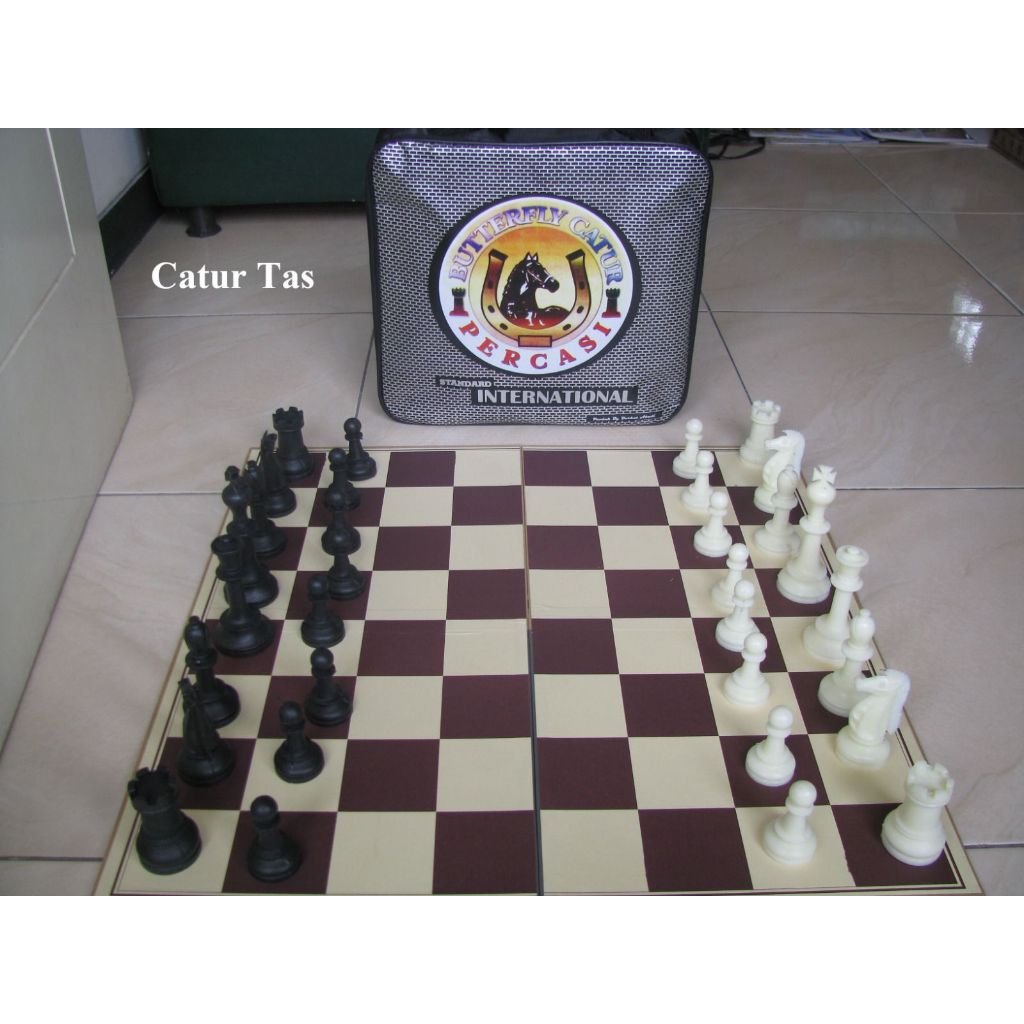 Plastic Percasi Standard Folding Chess Size 50 cm - Wooden Percasi ...