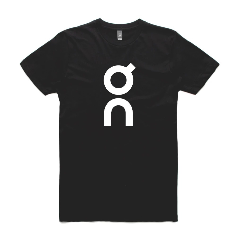 ON CLOUD MENS TSHIRT BLACK PREMIUM RUNNING TENNIS GOLF T-shirt | Shopee ...