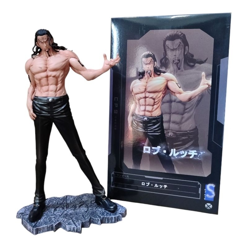 CP0 Rob Lucci One Piece Action Figure | Shopee Philippines