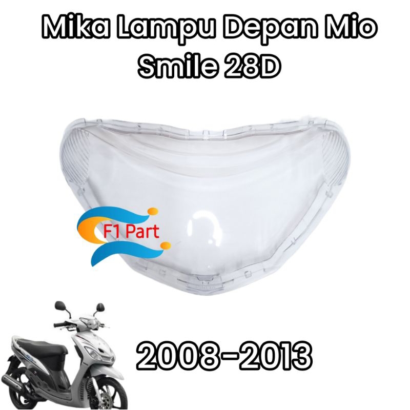 Mio smile 2008 2012 28D Narita headlight glass mica | Shopee Philippines