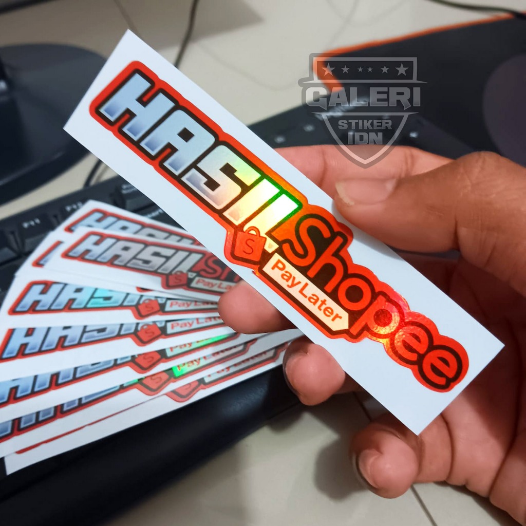 Stickers from shopee pay later hologram sticker shoppee pay later ...
