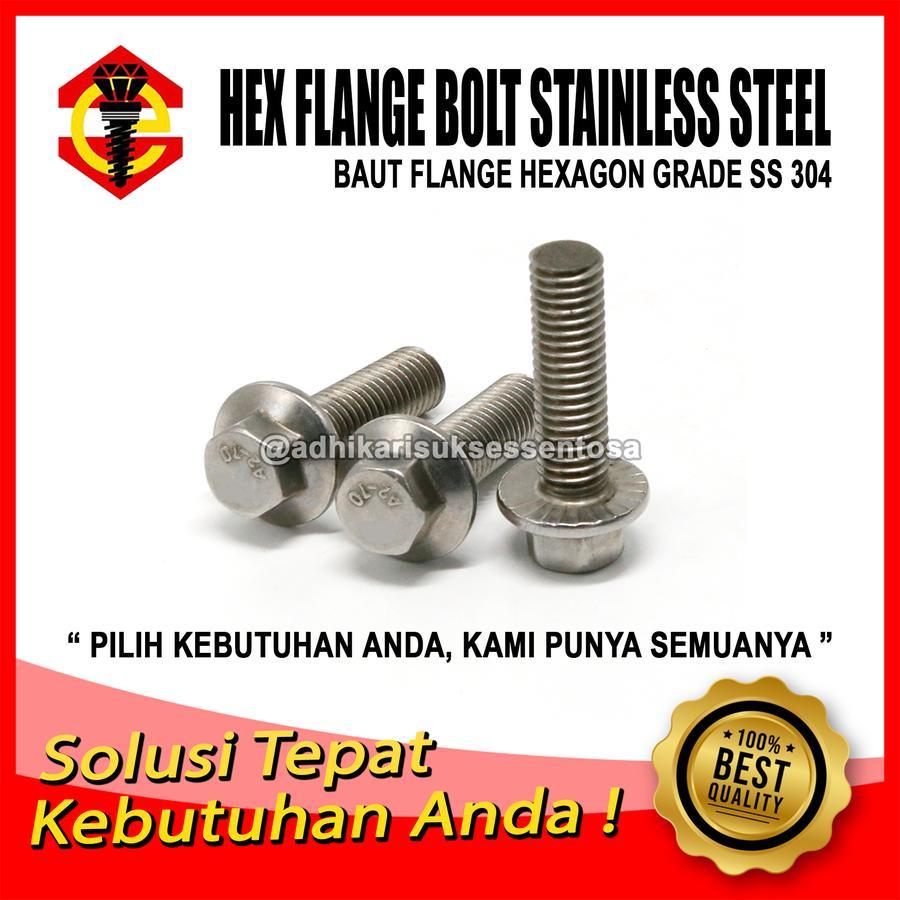 SS 304 Flange/ Bolt M12x35 Stainless Steel Cap Bolt/ M12 Key 15 ...