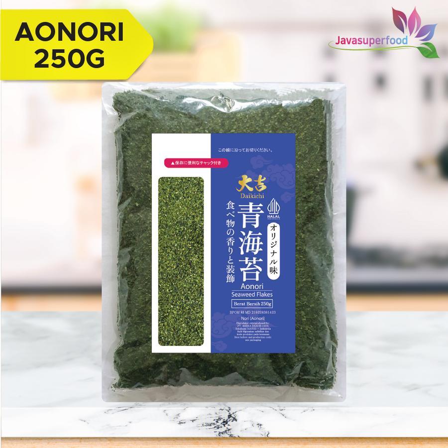 Aonori Halal Seaweed Nori Powder 250 Gr Java Super Food Takoyaki ...