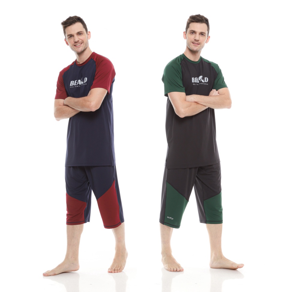 Men's Swimsuit Suit Beard Swimsuit CODE G4B3 | Shopee Philippines