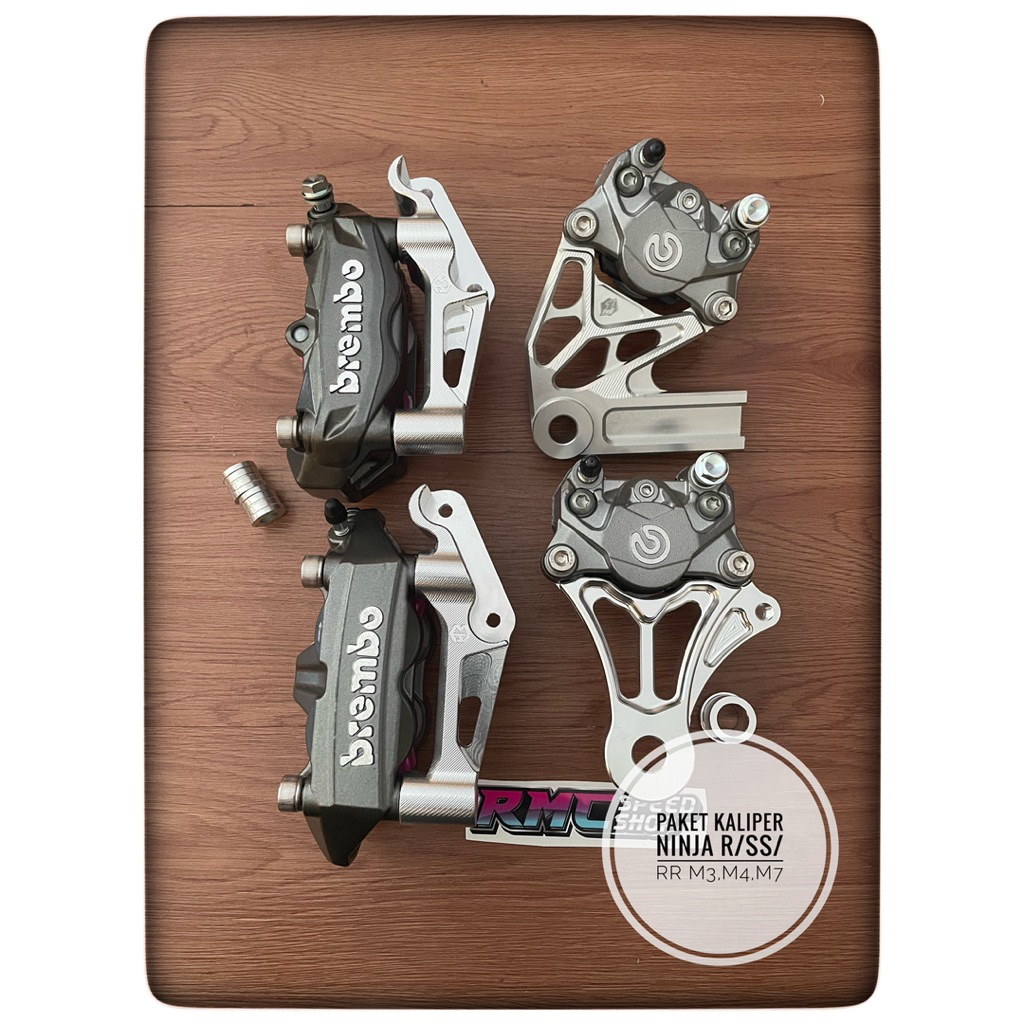 4 piston caliper package M3 M4 M7 ninja R ninja ss ninja Rr / caliper ...