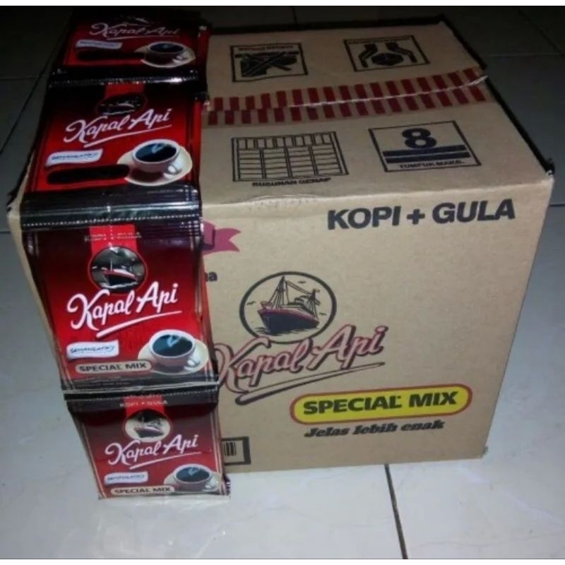 Kapal Api Coffee Special Mix 1 DUS contains 12 packets | Shopee Philippines