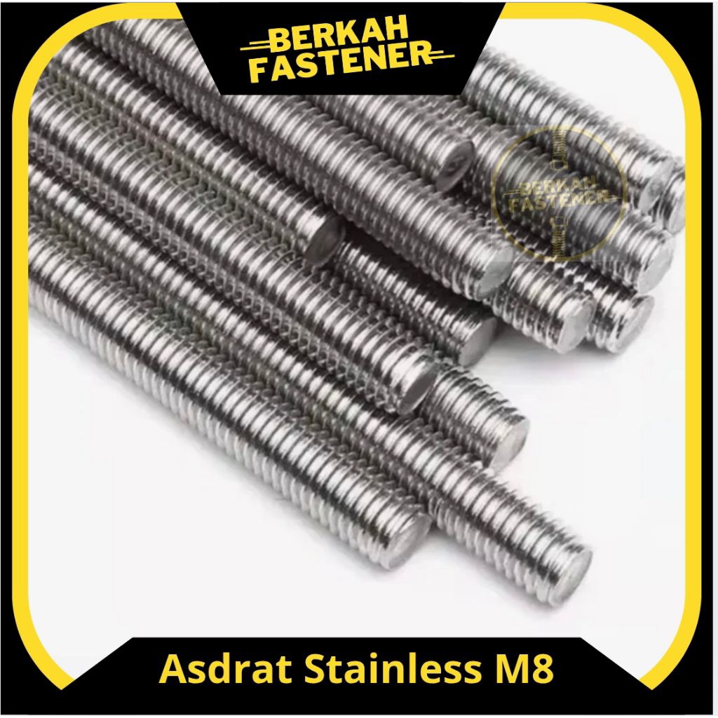 Asdrat Stainless 304 M8 x 1 meter | Shopee Philippines